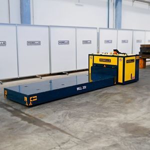 Electric pallet truck - MORELLO USA - radio-controlled / 24 V / handling