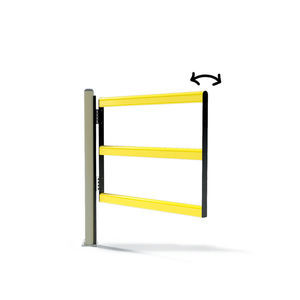 Pedestrian gate - MPM - lifting / handle / safety