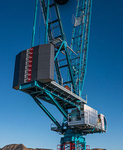 Truck-mounted crane - SL 320 - Gruas Saez - luffing jib / for ...