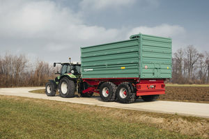 Equipment trailer - GRAVIS 2000 - Farmtech - 2-axle / construction / agricultural