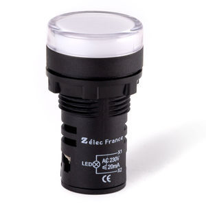 LED indicator light - VL22230ACG - ZELEC - steady / panel-mount / IEC
