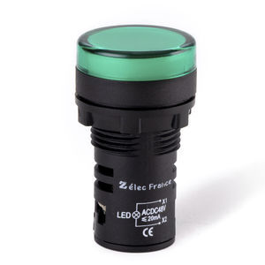 LED indicator light - VL22230ACG - ZELEC - steady / panel-mount / IEC