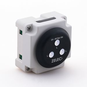 LED indicator light - TRILAC6T - ZELEC - IP54 / IP2X / AC/DC
