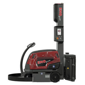 Battery-powered stretch wrapper, Battery-powered wrapping robot - All ...