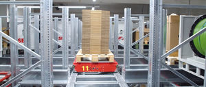 Shuttle storage system - StoreBiter® OLS X - GEBHARDT Intralogistics Group