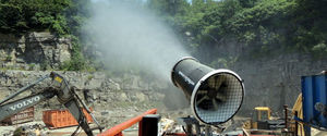 Dust control fog cannon - S75.0 - Aquaco GmbH