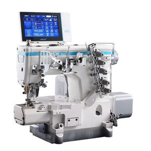 Interlock stitch sewing machine - W4S-UT - Jack - three-needle / 5 ...