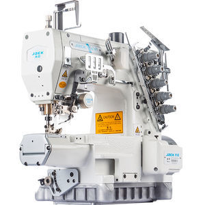Interlock stitch sewing machine - K5E-UT - Jack - three-needle / 5 ...