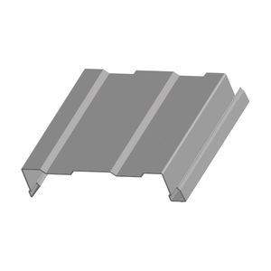 Embossed sheet metal - ShadowRib™ - Star Building Systems - metal / for ...