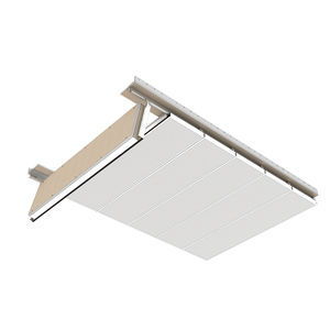 Foam core isolating panel - EI30 - Lindner Group - galvanized steel ...