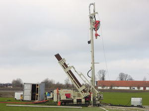 Geothermal drilling rig - GEO 900 GT - Comacchio - crawler / rotary