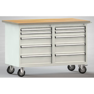 Beech workbench - WS118N-1500M40-E1681 - KLW LUTZ - for workshops ...