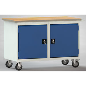 Beech workbench - WS202E-2000M40-E2002 - KLW LUTZ - for workshops / 6 ...