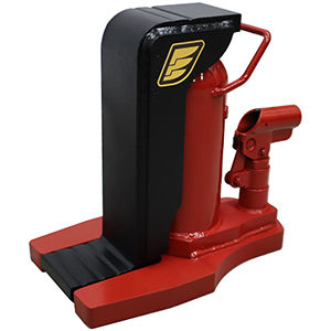 Toe jack - E-200L - Konno Corporation - hydraulic / 20 tons / 10 tons