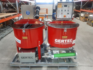 Civil engineering grout plant - IS-35-E - GERTEC - for geothermal ...