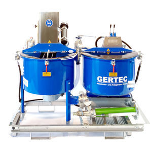 Civil engineering grout plant - IS-80-EAHD - GERTEC - for tunnel