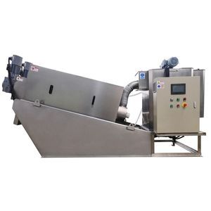 Sludge dewatering screw press - All industrial manufacturers