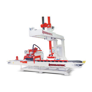Double-head cutting machine - BREVETEK MAKİNE - rotary blade / for ...