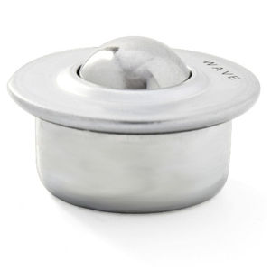 Steel ball transfer unit - KU-15 E - WAVE - cylindrical base / insert