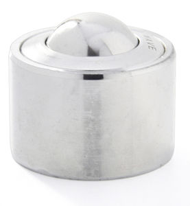 Steel ball transfer unit - KP-45 - WAVE - cylindrical base / insert