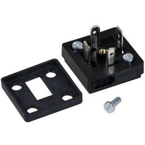 Electrical power supply connector - VE - PONY SRL - rectangular / flat ...