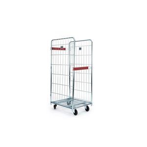 Transport cart - Carttec - metal / platform / container