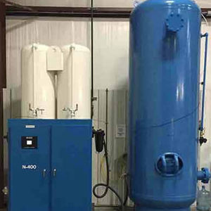 Dry nitrogen gas generator - Gas Generation Solutions - process / for ...