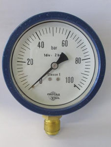 Dial pressure gauge - MAX - PROTAIS-VIGIL HYDROPNEU TECHNOLOGIC ...