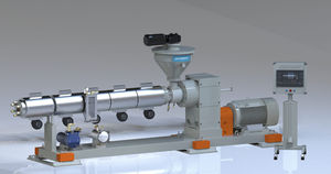 Single screw coextruder - Periplast - compact / laboratory / vented