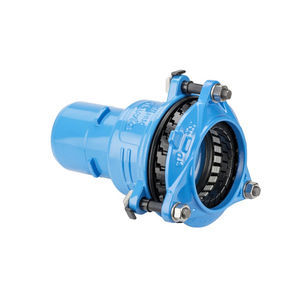 Pipe hydraulic adapter - 7994 - Hawle - flange / steel / straight