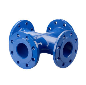 Hydraulic fitting - 5044 - Hawle - flange / duck foot bend / iron