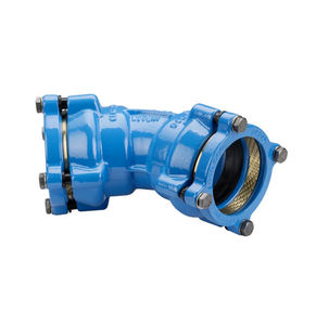 Hydraulic fitting - 5044 - Hawle - flange / duck foot bend / iron