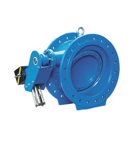 Disc check valve - 9883K - Hawle - for water / flange / for pipelines