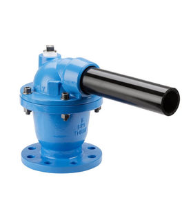 Air relief valve - 9842K - Hawle - vacuum / for pipelines / cast iron