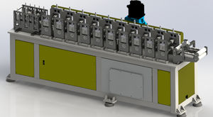 Profile roll forming machine - Savany Machine Co., Ltd. - automatic / punching