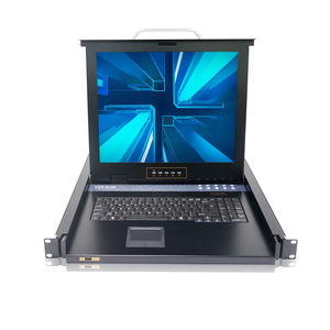 Rack-mount KVM switch - RGD-KVM-23808HD-VGA - Key Technology Rugged ...