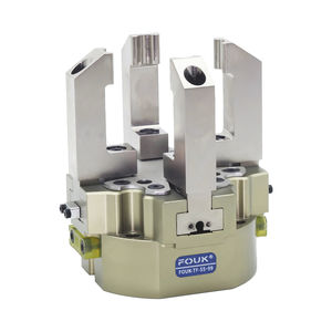 Pneumatic gripper - FZ series - Hangzhou FOUK Mechanical Technology Co., Ltd. - parallel / 3-jaw ...