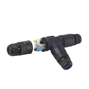 Data connector - 100-30 series - SAS - straight / 5-pole / 3-pole