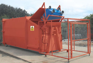 Mixed waste compactor - MHM14YD - MHM UK LTD - mobile / hydraulic ...