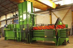 Waste baling press - JS-2000 series - MHM UK LTD - horizontal / top ...