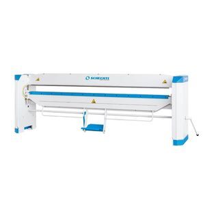Manual swivel folding machine - TBX 100 - SCHECHTL - sheet metal ...