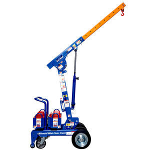 Mini crane with counterweight - All industrial manufacturers