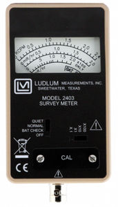 Portable scintillation detector - 2402 - LUDLUM - with Geiger counter ...