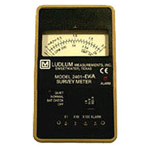 Alpha radiation meter - 2401-P - LUDLUM - beta / gamma
