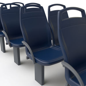 Train seat with USB port - All industrial manufacturers