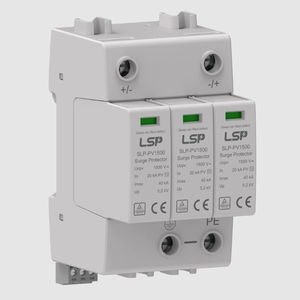 Type 1 + 2 surge protector - FLP-PV1500G-S - LSP - gas discharge tube ...