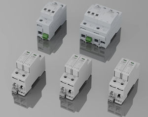 Type 1 + 2 surge protector - FLP-PV1500G-S - LSP - gas discharge tube ...
