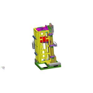 Polyurethane foaming mold - GEM - aluminum
