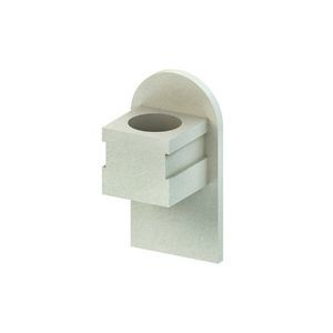 Half end cap - PR-MC 22 KE/P - Ebo Systems SAS - press-fit / oval / GRP