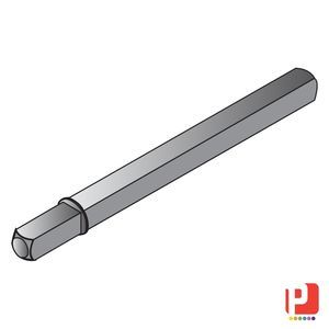 Tubular handle - MANTFR series - PANOZZO Srl - steel